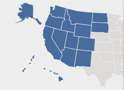The 16 States and Territories We Serve | WICHE Region